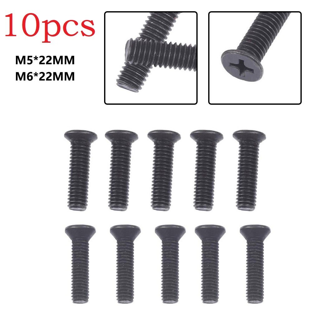 Screws Power Tool Accessories Shank Thread 10Pcs 20mm 22mm 3/8inch UNF ...