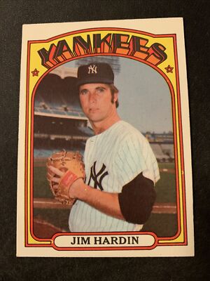 1972 Topps #287 Jim Hardin | eBay