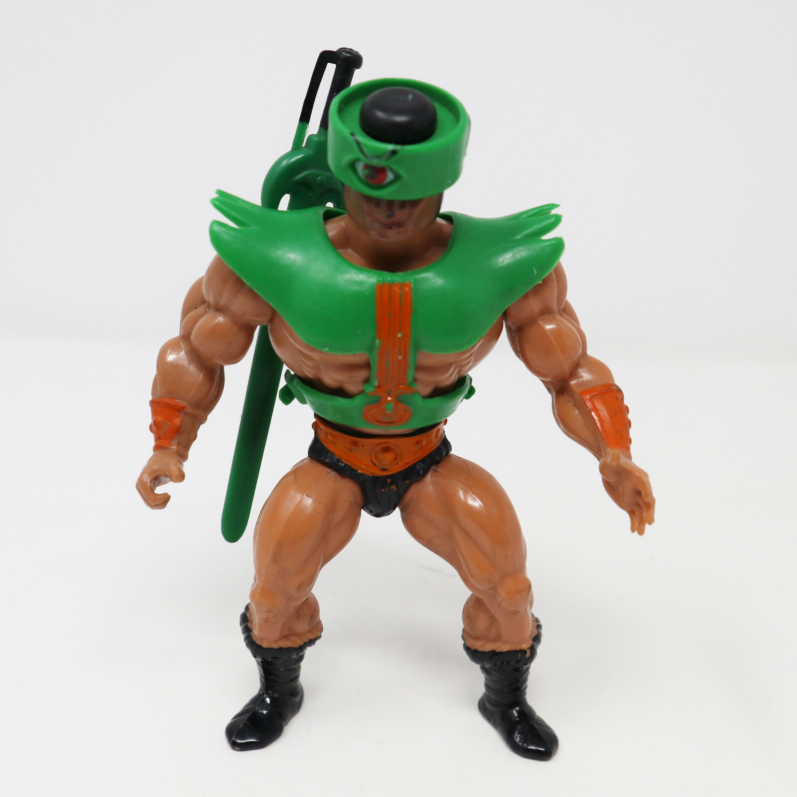 VINTAGE 1981 80s MATTEL MOTU HE-MAN HEMAN TRI-KLOPS ACTION FIGURE ...