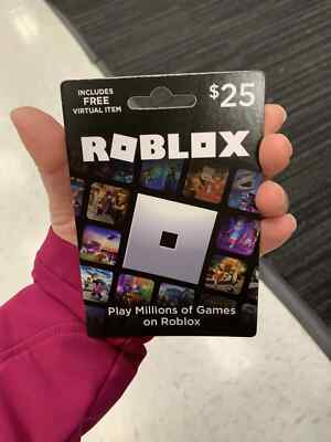 Roblox Gift Card (Physical Card) New And Unused | $25 Value Robux | eBay