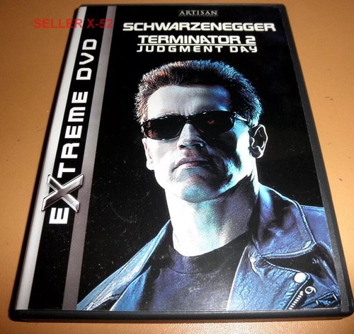 Terminator 2 Judgment Day T2 DVD James Cameron Arnold Robert Patrick ...