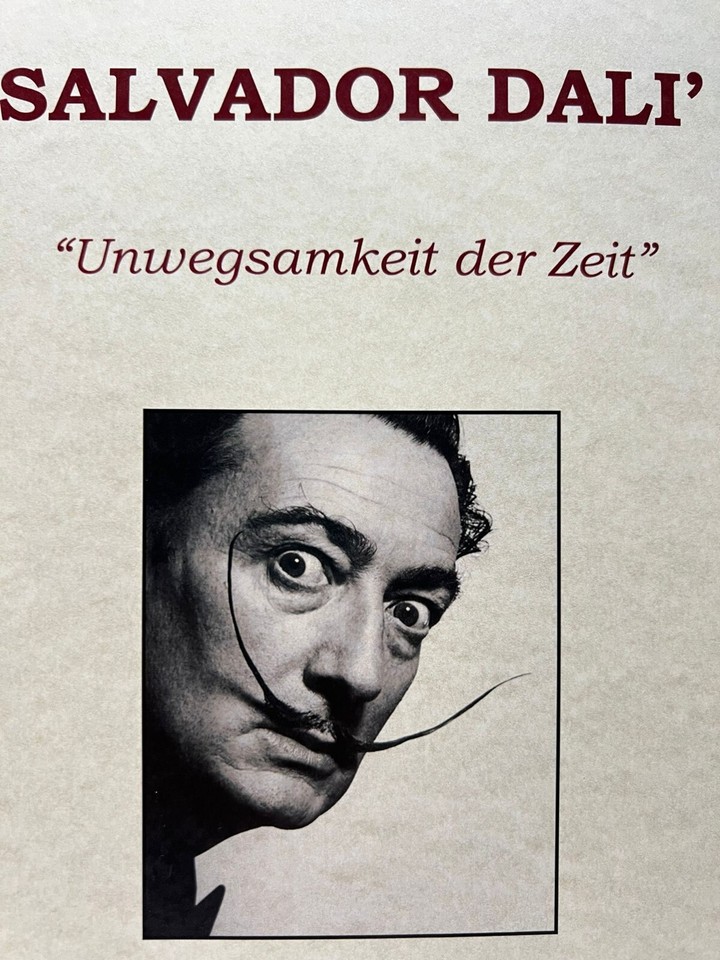 Salvador Dali Lithograph COA Original Signed Op Numbered In Pencil ...