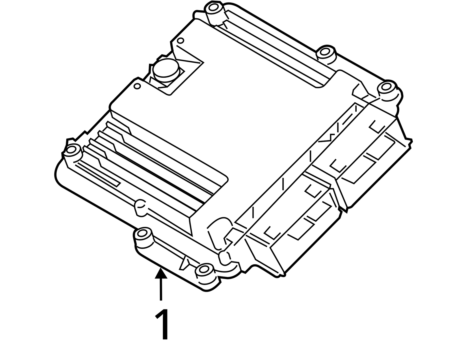 2016 Ford Edge Engine Computer Control Module ECU 117K Miles OE ...