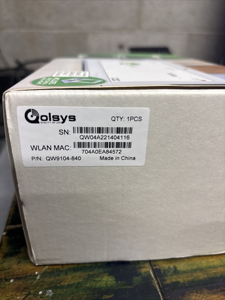 Qolsys QW9104-840 IQ Remote Secondary Touchscreen Alarm Keypad | eBay