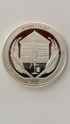 2015-S United States Proof Silver, America the Beautiful, Homestead | eBay