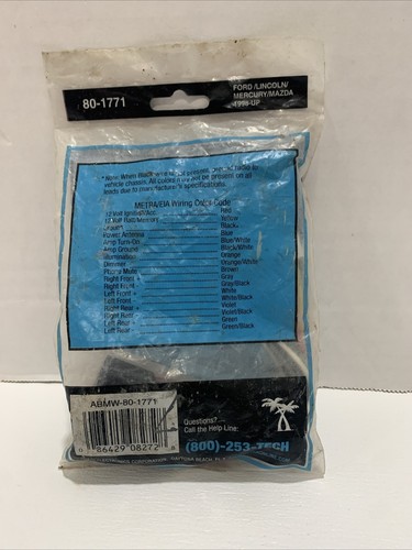 Metra 80-1771 Smart Cable Adapter for Ford Lincoln Mercury And Mazda ...