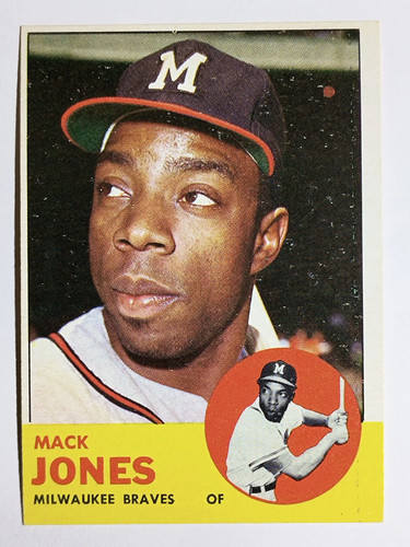 1963 Topps #137 Mack Jones (EX) | eBay