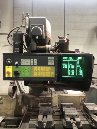 Bridgeport Boss R2E3 CNC Knee Mill Machine 2.0HP Powers Up and Jogs ...