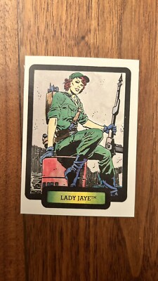 1987 Comic Images GI Joe Files Lady Jaye #13 NM | eBay