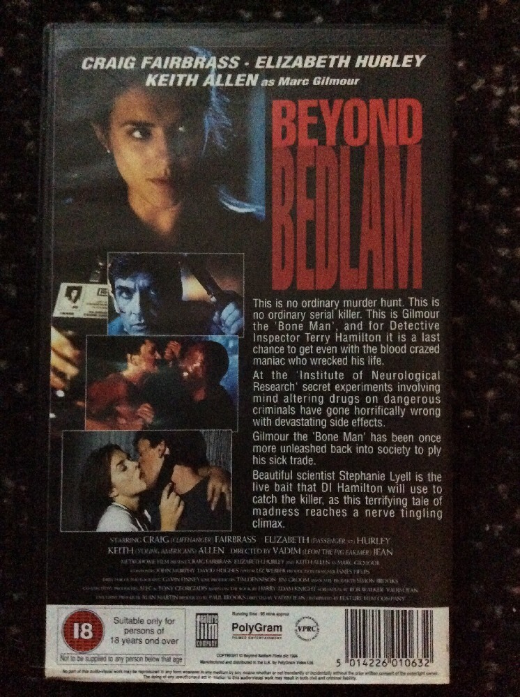Elizabeth Hurley Beyond Bedlam, VHS Video | eBay UK