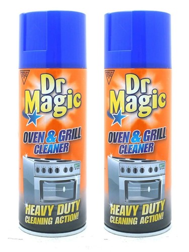 2 x Dr Magic Oven And Grill Cleaner BBQ Heavy Duty Action Cleaning ...