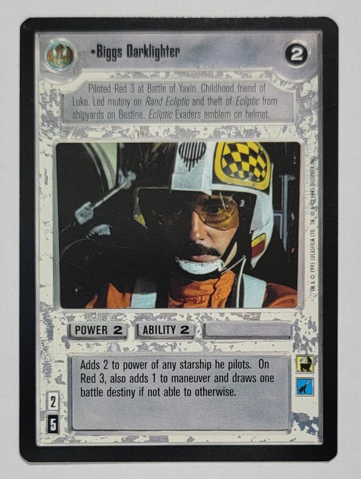 Star Wars CCG Premiere Limited BB Rare & Uncommon LS Light Side Singles ...