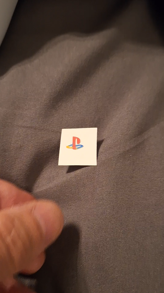 Classic PS5 Controller PS Power Button Vinyl Overlay Sticker Retro Home ...