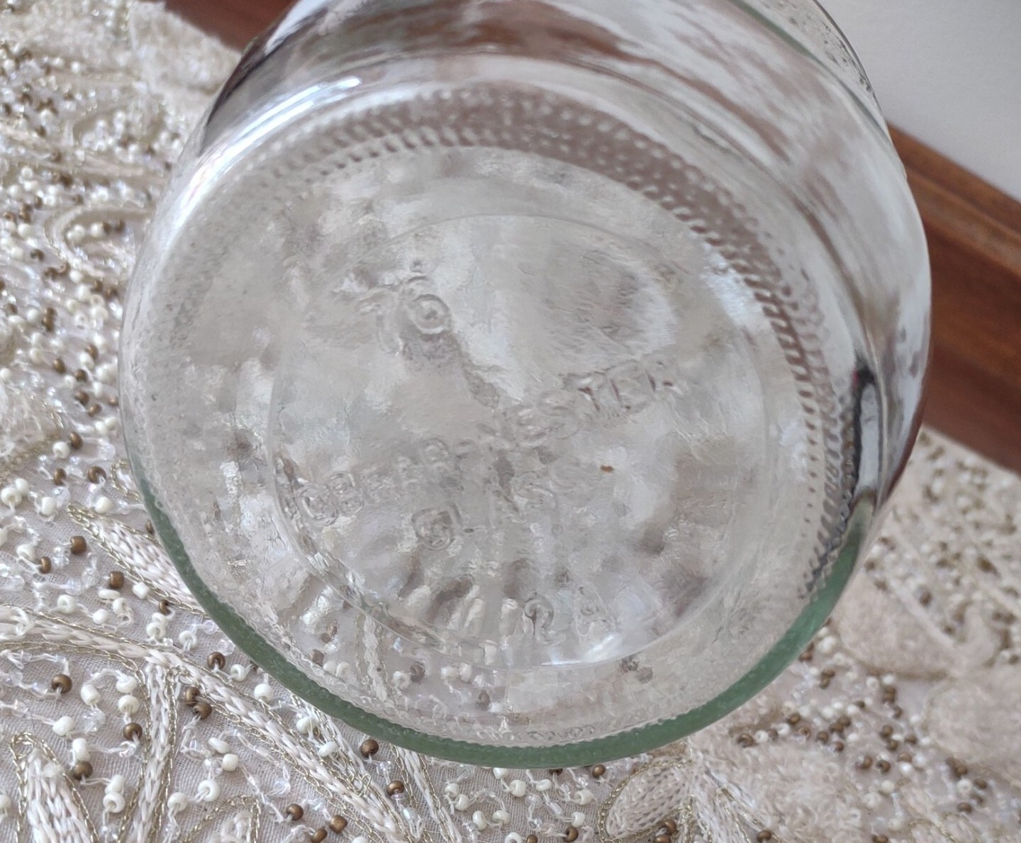 Vth 1 Quart Longlife Wide Mouth Mason Jar Obear-Nester Glass. DIB | eBay