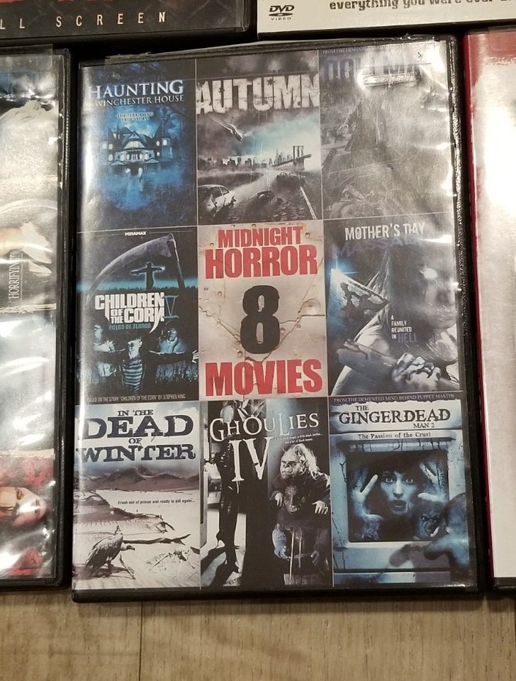 20 Horror DVD Lot 41 Movies It Miniseries Rob Zombie Devils Rejects ...