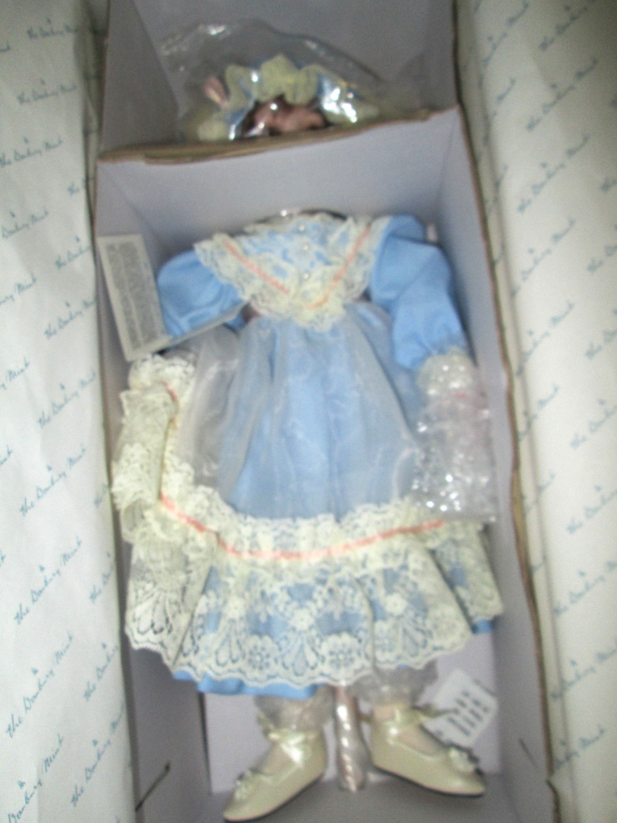 Danbury Mint "Danielle" porcelain Doll *NRFB *COA by artist Jan Garnett ...