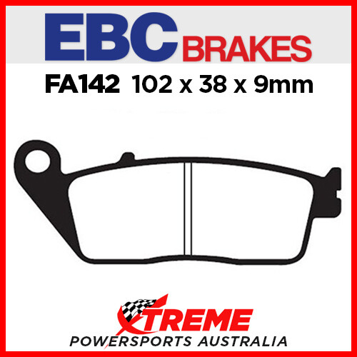 Honda CBR 250 RJ/RK/RK2 (MC19) 88-89 EBC Organic Front Brake Pads FA142 | eBay