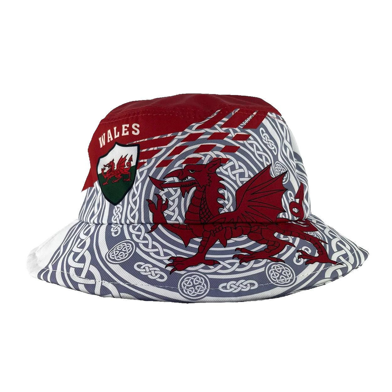 Welsh Bucket Hat Wales Football Hats Euro World Cup Rugby Adults Kids ...