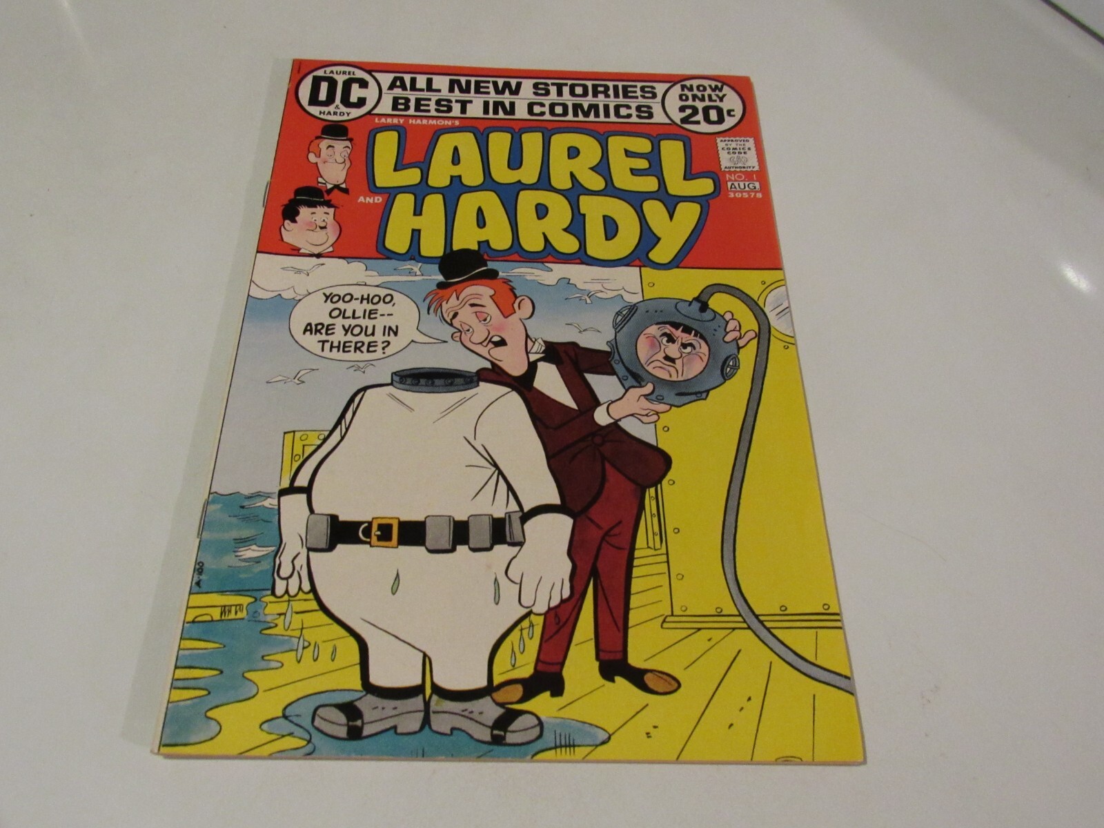 Laurel & Hardy #1 Larry Harmon's Low Print Run 1972 | eBay