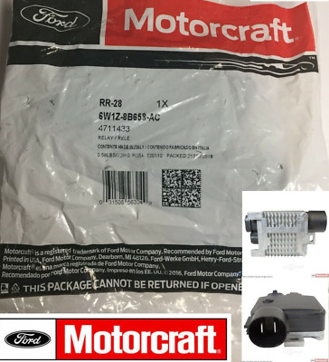 New Genuine OEM Ford Motorcraft 6W1Z-8B658-AC Cooling Fan Control ...