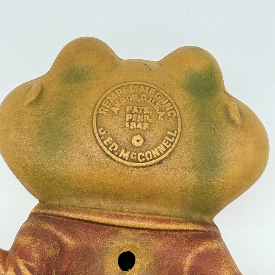 Vintage 1948 Rempel “Froggy the Gremlin” Rubber Squeaky Toy Frog 5 ...