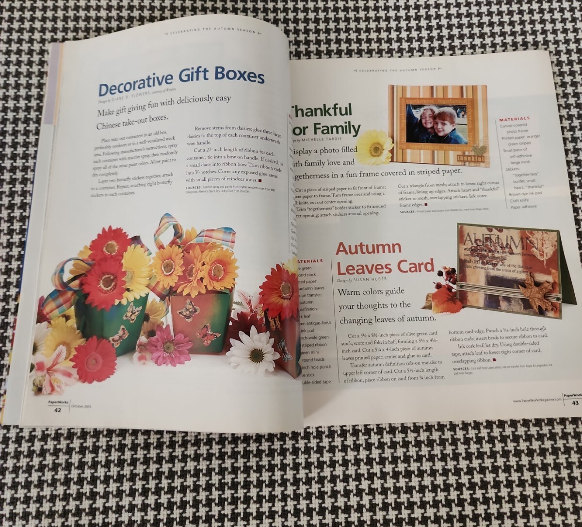 Paper Works Magazine Lot Of 3 Back Issues Fall Halloween | eBay