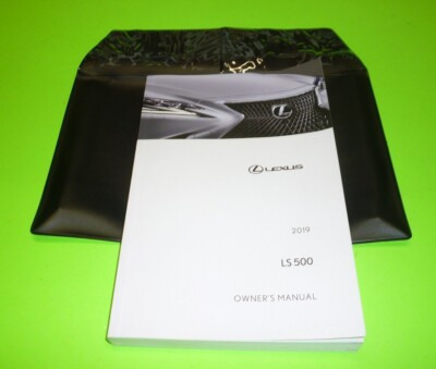 2019 LEXUS LS500 LS 500 OWNERS MANUAL GUIDE 19 BASE F SPORT RWD AWD | eBay