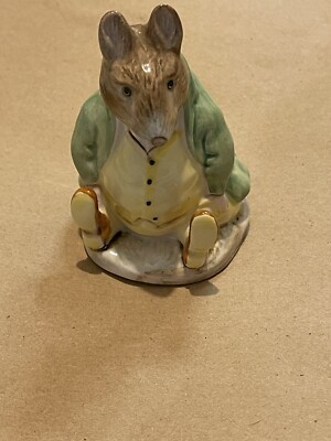 RARE BESWICK BEATRIX POTTER FIGURE - SAMUEL WHISKERS BP4 SIGNATURES ...