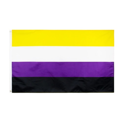 Non Binary Flags Flagge 150 X 90cm Pride Genderqueer,Nicht Binary,lgbt | eBay.de