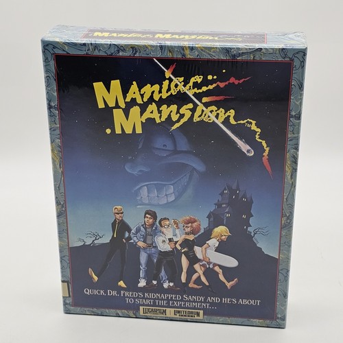 Maniac Mansion Big Box Game Collector's Edition PC Limited Run ...