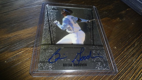 2011 LEAF DRAFT AU-BG1 BRIAN GOODWIN AUTOGRAPHED BASEBALL CARD | eBay