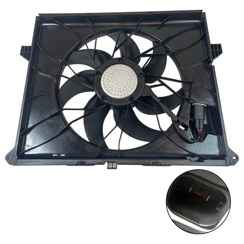Radiator Cooling Fan Assembly 1645000593 For Mercedes-Benz R320 R350 ...