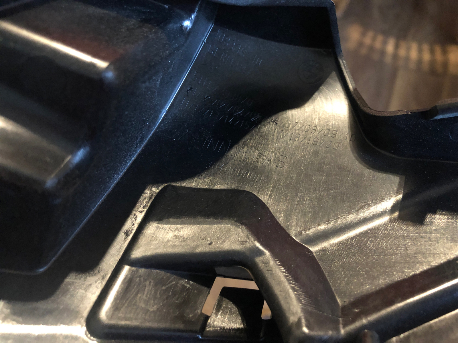 BMW Genuine M Performance Front Splitter Black Matt F22 2 Series ...