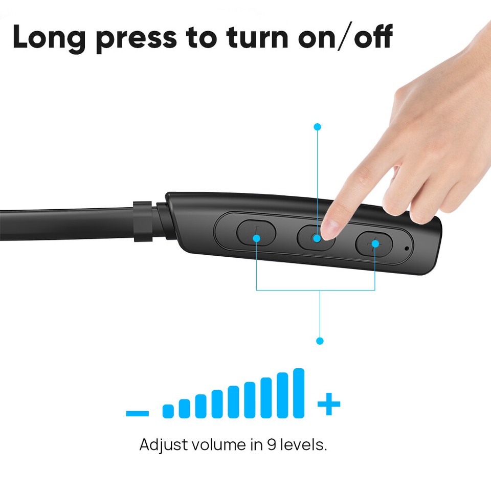 Rechargeable Hearing Amplifier Neckband for Adult Conversation Device ...