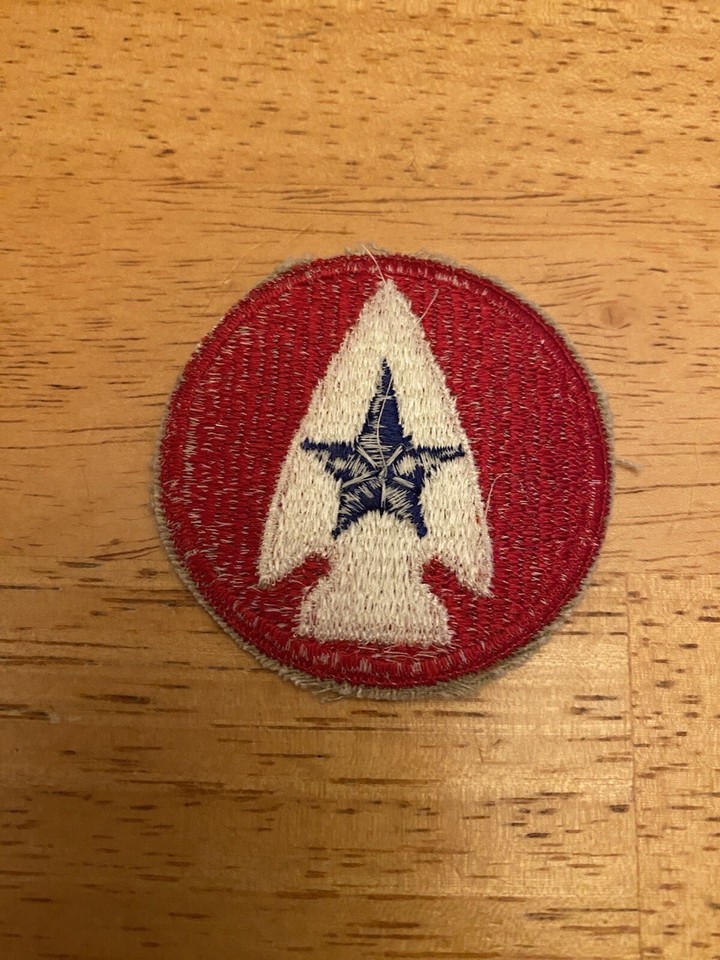 US Army Combat Development Command Patch Red White Blue Arrowhead Star ...