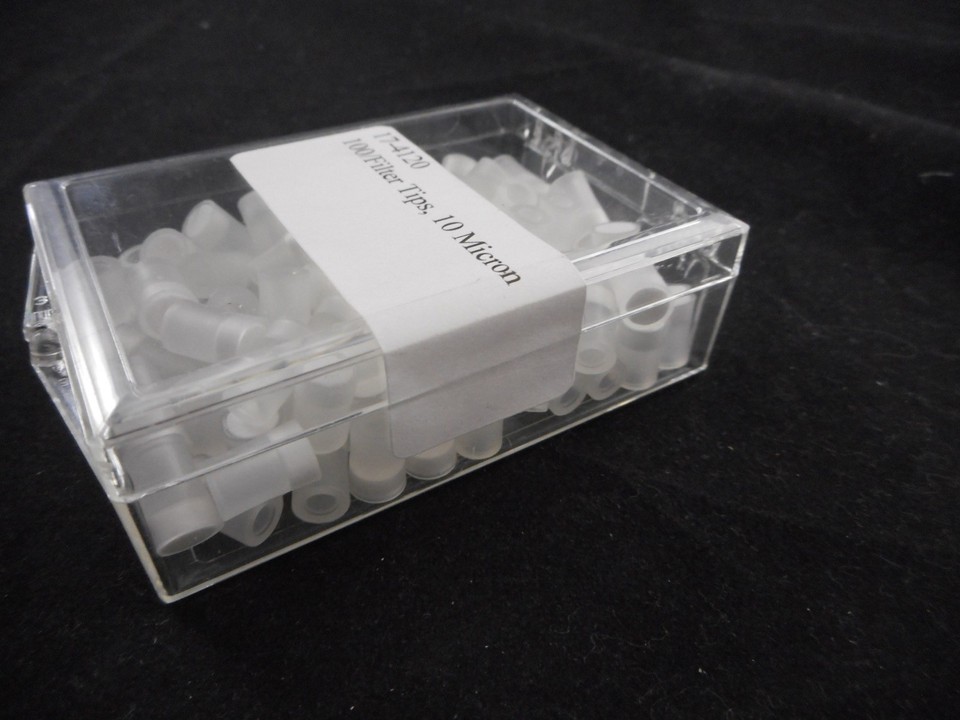 AGILENT Polyethylene 10um Filtertip Cannula Filters Full Flow 100/Pack ...