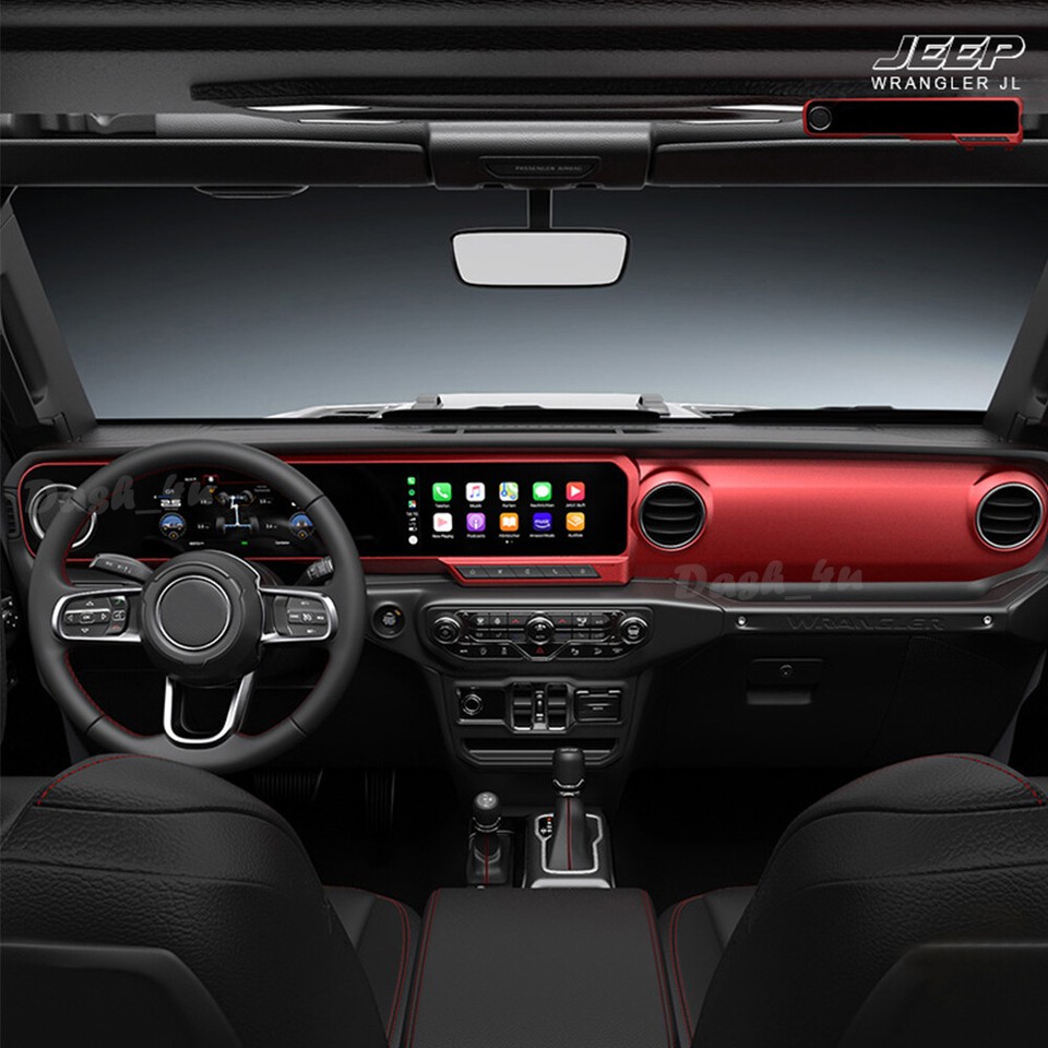 for Jeep Wrangler JL 2018-2022 Car GPS Stereo 13" Strip Screen ...