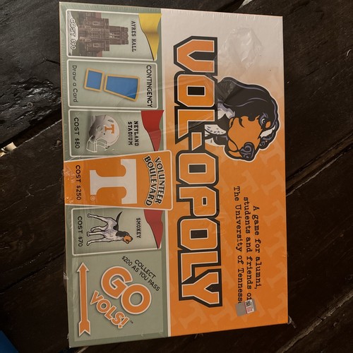 Volopoly University Of Tennessee Volunteers Board Game TN Vols Vol ...