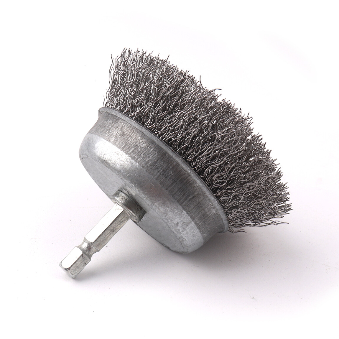 Drill Wire Wheel Cup Brush Set, Crimping Wire Wheel for Drill 1/4" Hex ...