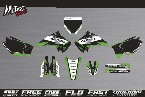 Graphics Kit for Kawasaki KX 500 1989 - 1999 2000 2001 2002 2003 2004 ...