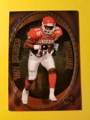 TROY EDWARDS (SP) RC ROOKIE HARDWARD #HW6 PITTSBURGH STEELERS - 1999 ...