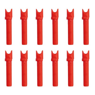 Alpha-Nock HPX, Red - Pack of 12 - Compatible with All & Wicked Ridge ...