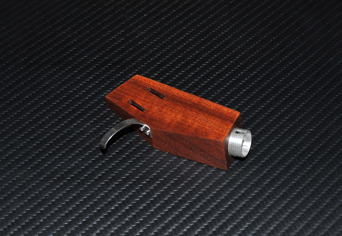 Custom-Made Headshell for Lenco L75 made of Mahogani Wood / Spacer ...