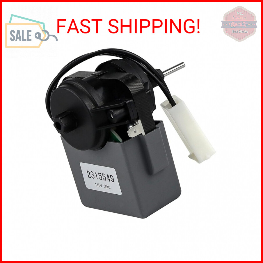 2315549 Refrigerator Evaporator Fan Motor Compatible with Whirlpool ...