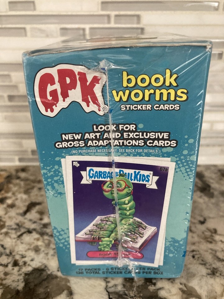 2022 Topps Garbage Pail Kids Book Worms Mega Box - Brand New Factory ...