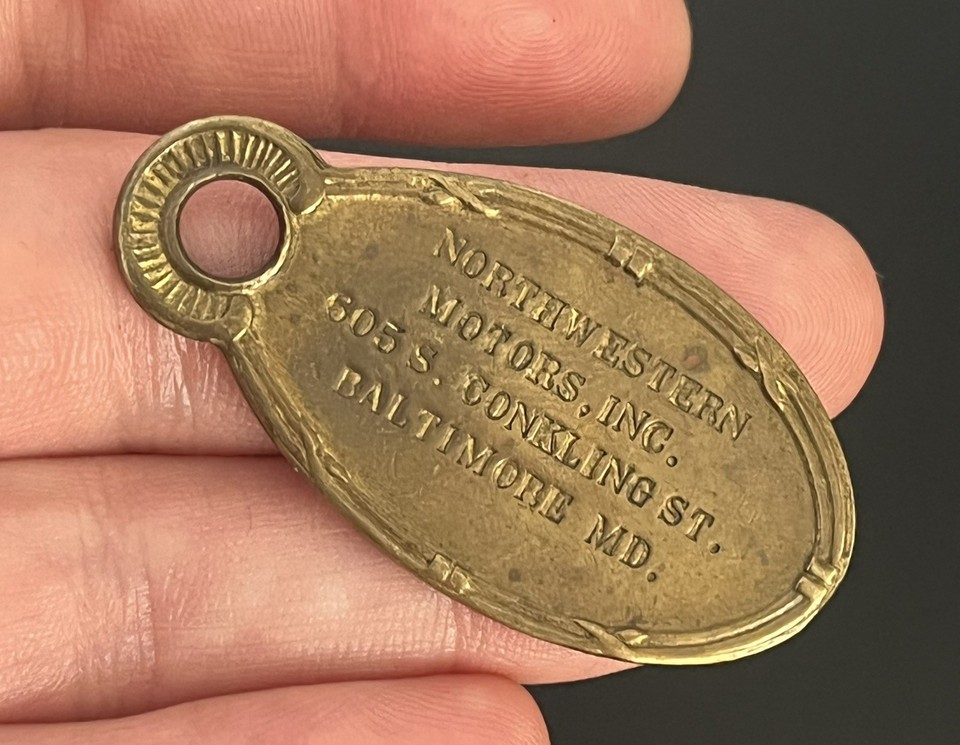 Rare Antique Vintage Packard Motors Car Key Fob | eBay