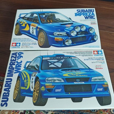 Tamiya 1/24 Subaru Impreza WRC '99 Rally Car Model Kit 2-Piece Set | eBay
