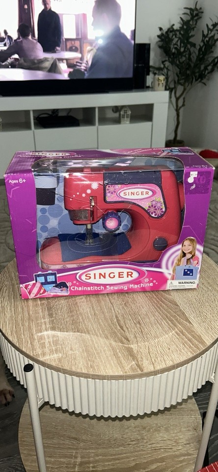 Pink Singer Chain Stitch Sewing Machine Mini Sewing Machine | eBay UK