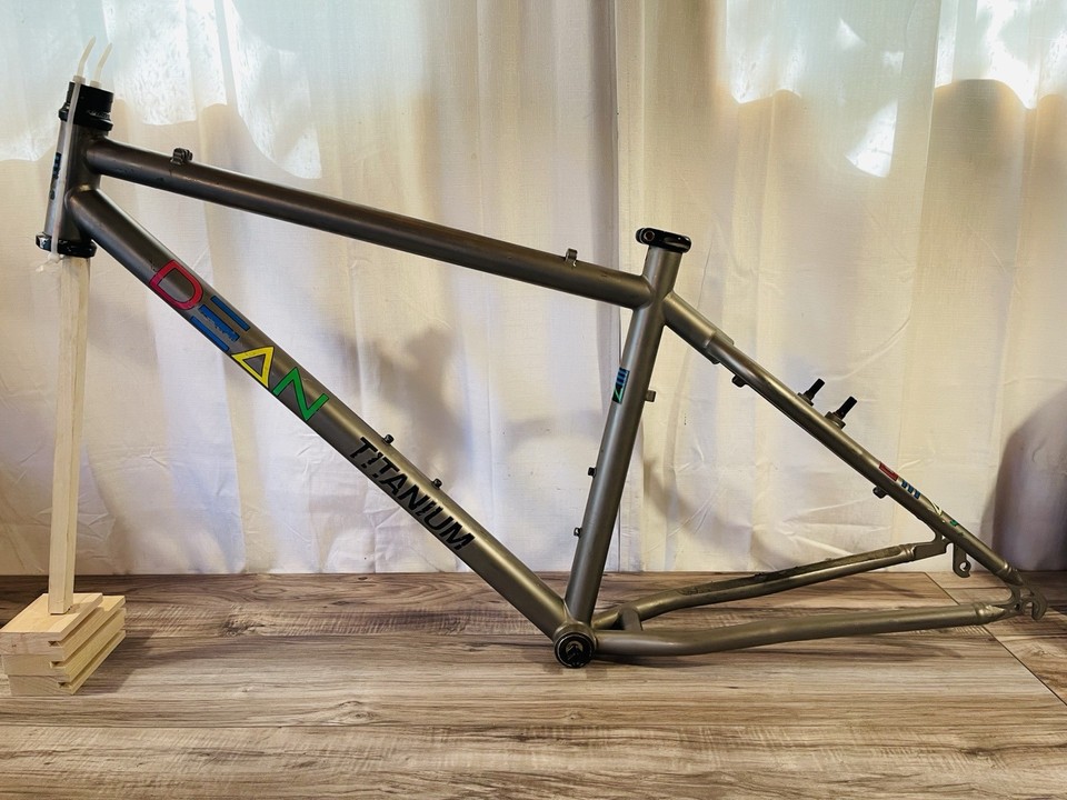 90s Dean Titanium Hardtail MTB Frame Small 26 Rim Brake Made in USA | eBay
