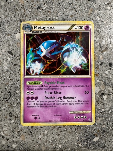 Pokemon TCG Cards Metagross 4/95 Unleashed Holo Rare NM | eBay Australia